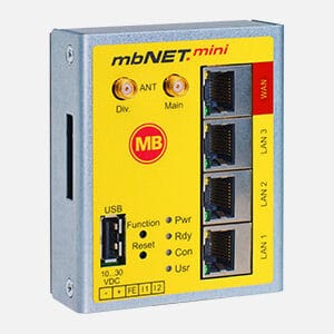 MDH866 EU mbNET.mini remote access router in compacte bouwvorm
